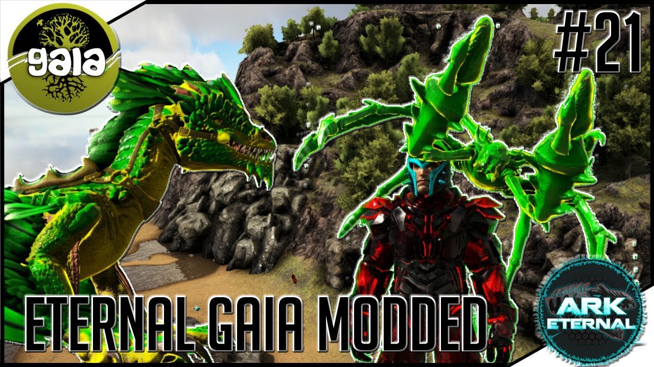 ARK Eternal Gaia Modded #21 - PARADOS ROCK DRAKE UPGRADEN UND MINI ...