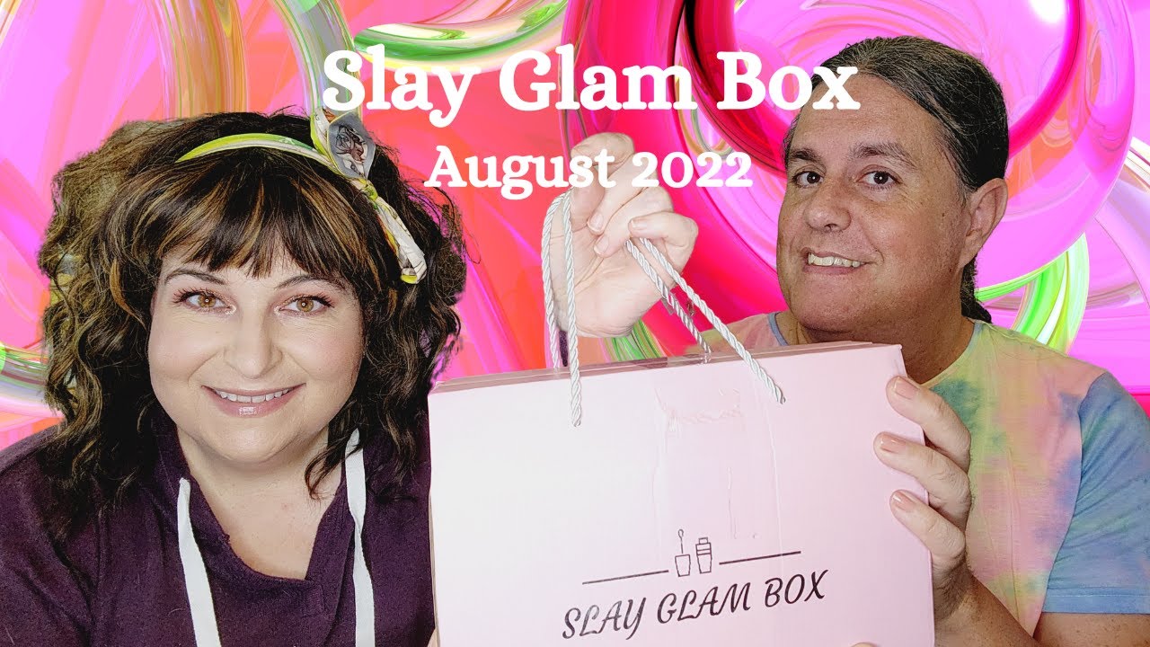 A New Subscription Box! Slay Glam Box - August 2022 - Unboxing - YouTube