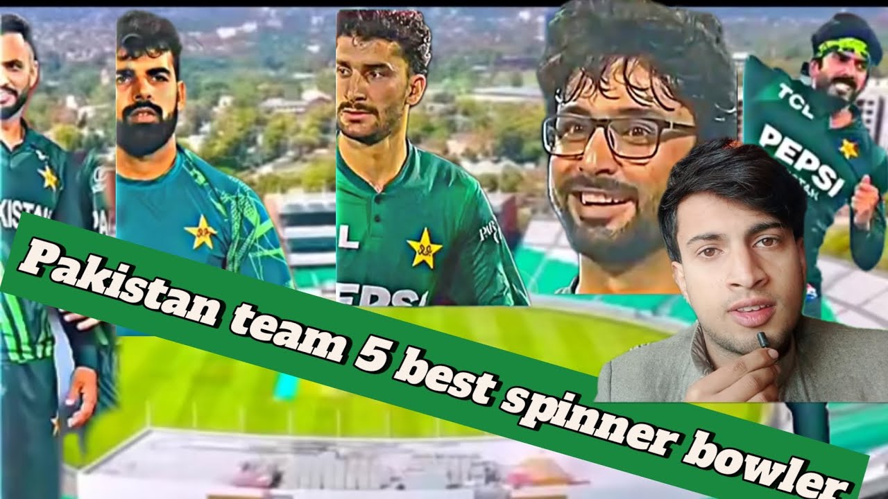 Pakistan team 5 best 👍 spinner bowler T20 World Cup - YouTube