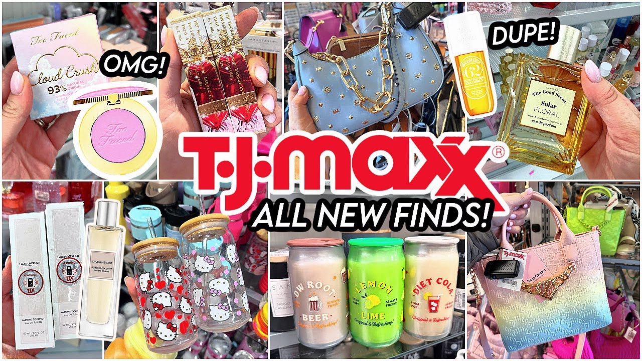 ALL NEW SPRING TJ MAXX FINDS! Shop With Me + What I Bought! - YouTube