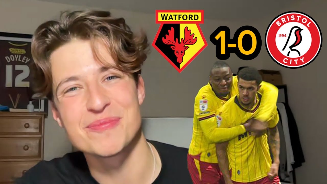 Watford 1-0 Bristol City. Jacob's Match Reaction. - YouTube