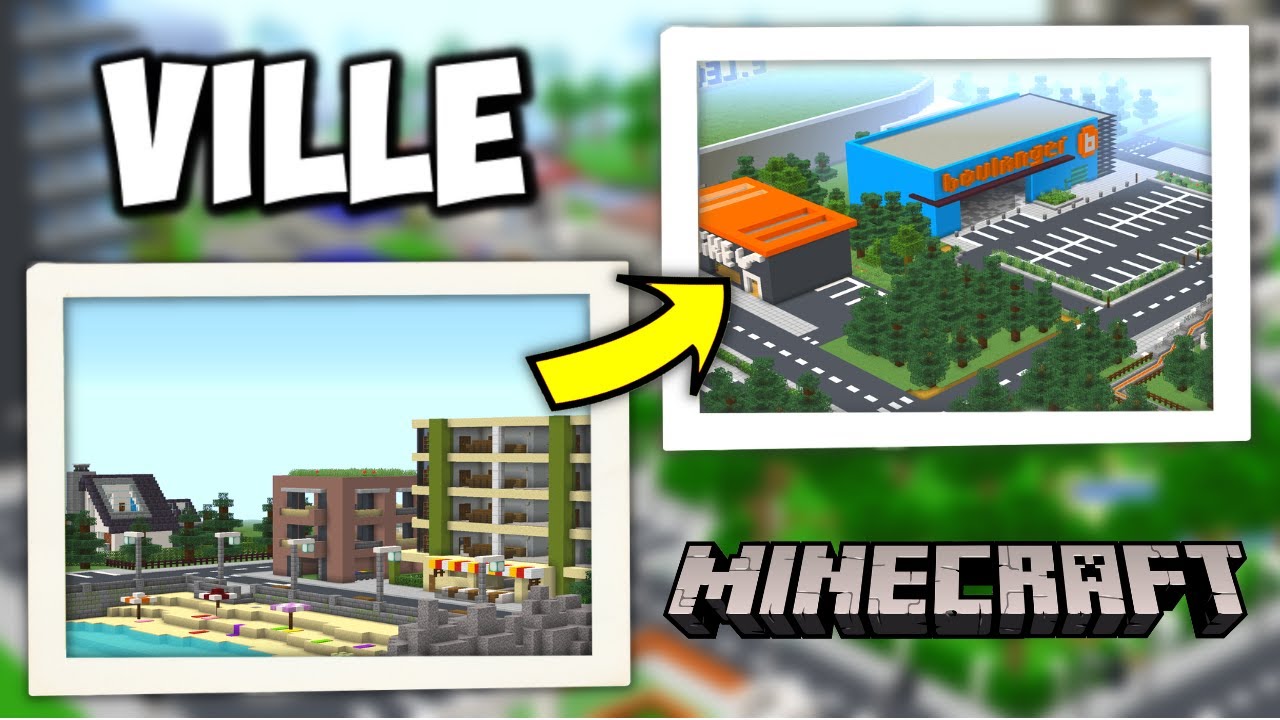 Présentation de notre ville Minecraft (Island Paradise) | Partie 3 ...