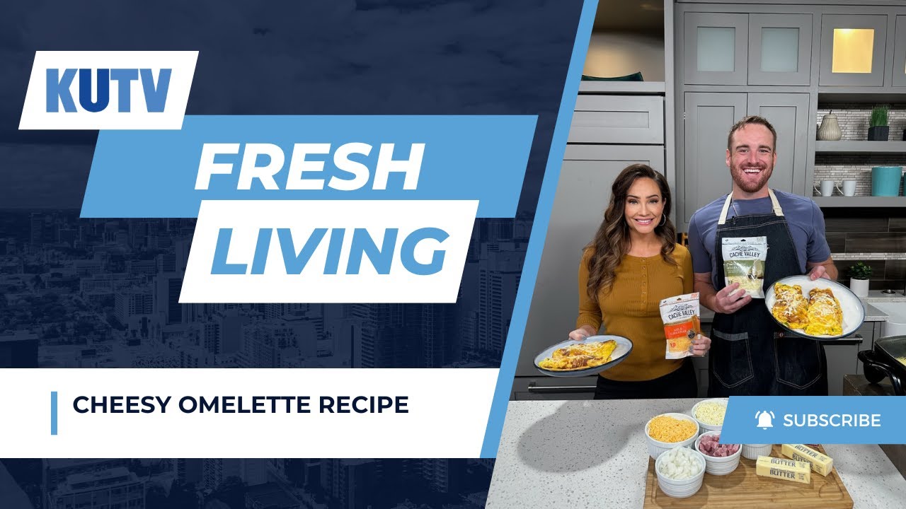 New Cheesy Omelette Recipe - YouTube