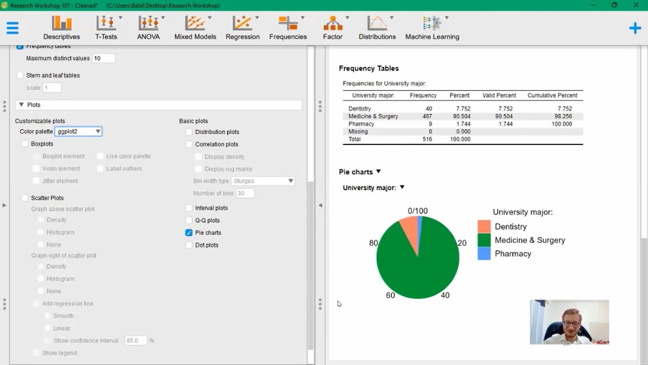 Research for Medical Students 2 - Basic Statistics & Data Visualization ...