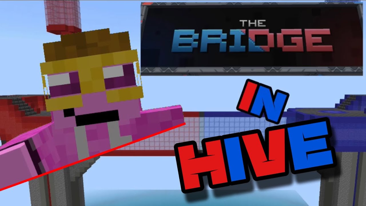 Beating My Friend in HIVE Bridges........(Minecraft) - YouTube