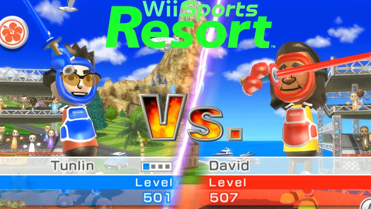 Wii Sports Resort - Swordplay Duel W Mii Tunlin Lv 501 | JinnaGaming ...