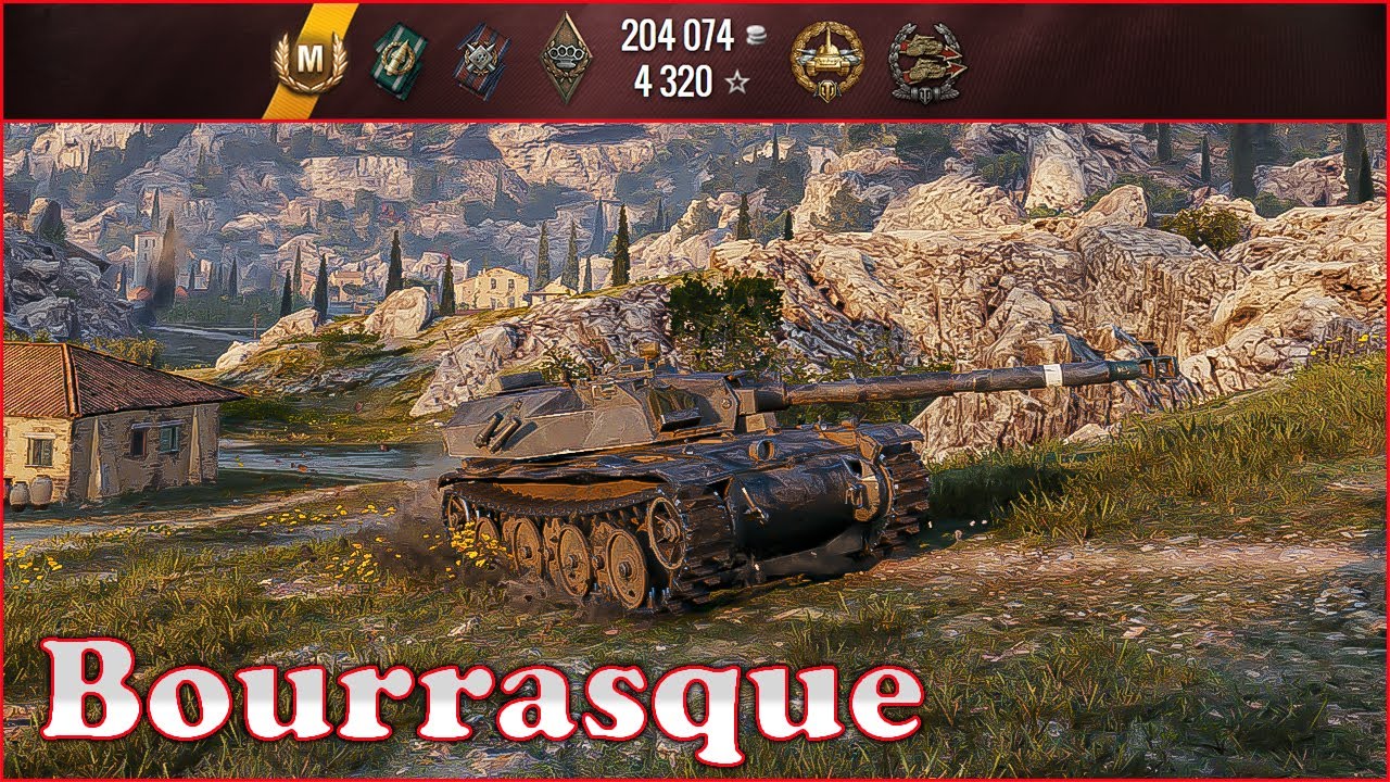 Bat.-Châtillon Bourrasque - World of Tanks UZ Gaming - YouTube