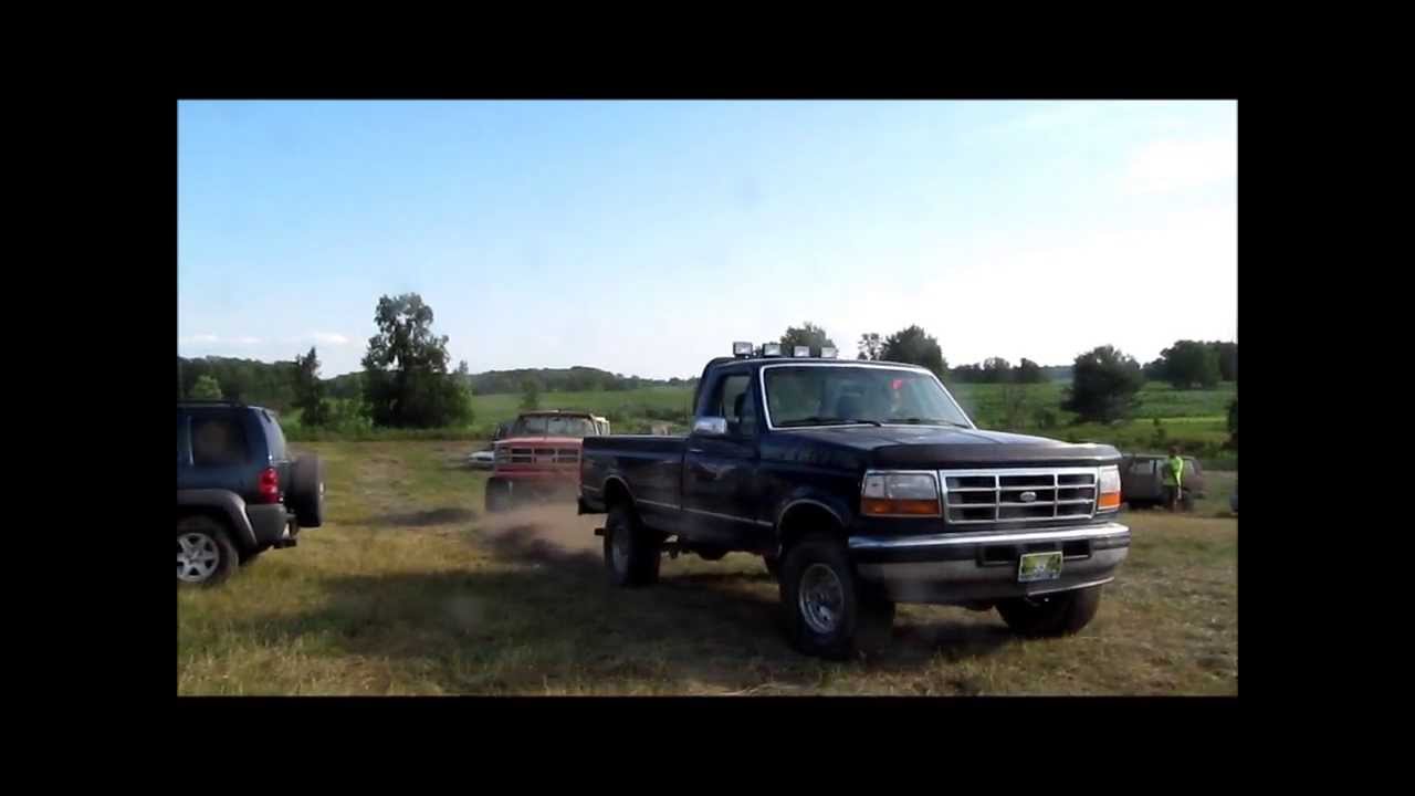 ford pulling a chevy - YouTube