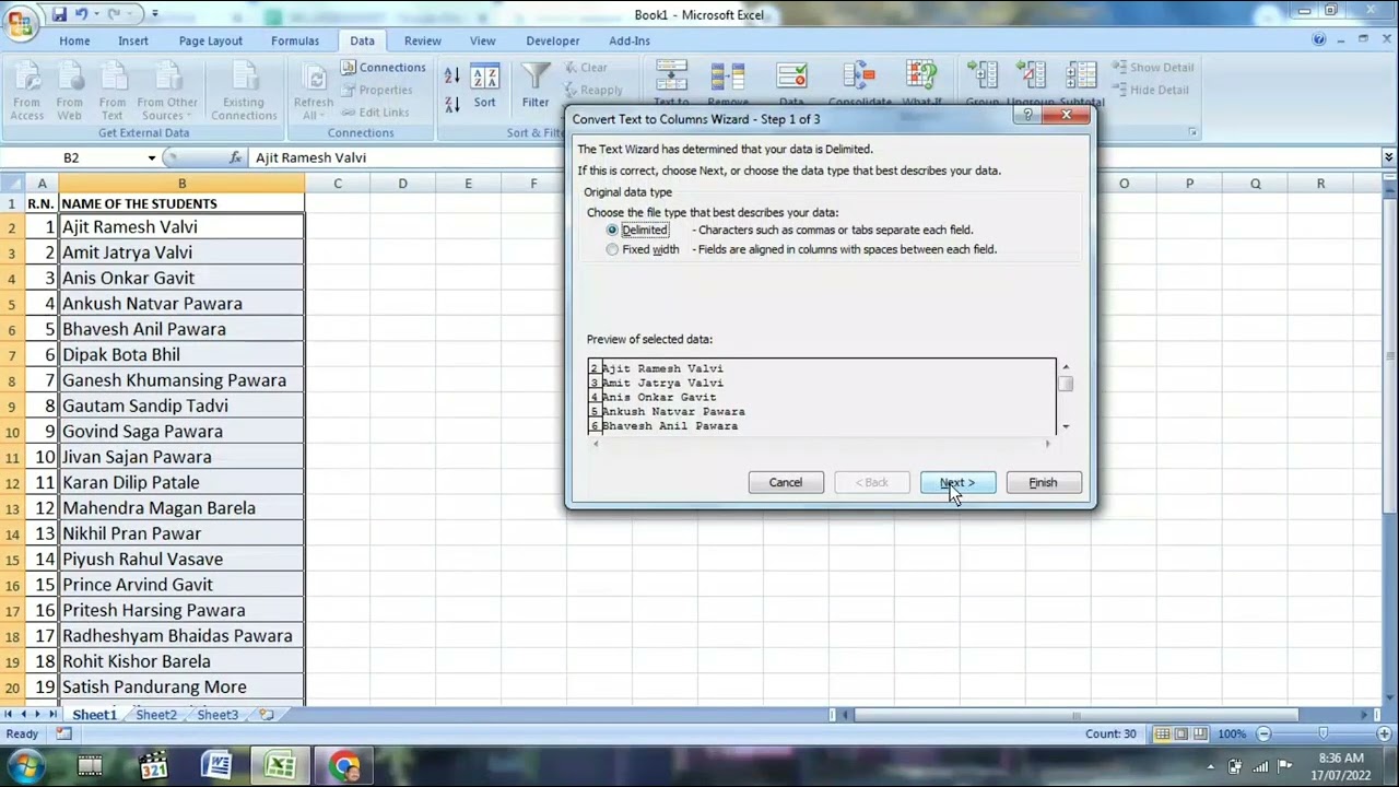 How To Separate Name Or Address In Excel YouTube How To Separate Name Or Address In Excel YouTube