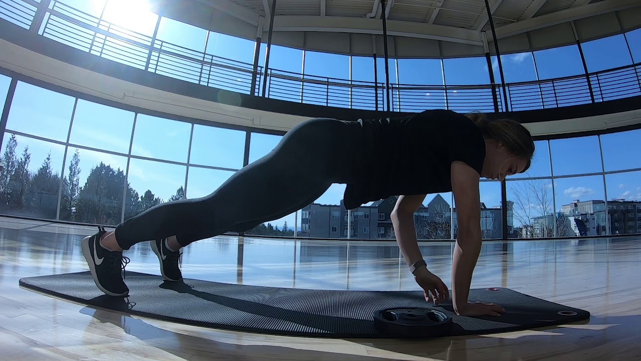 Plank Weight Slide - YouTube