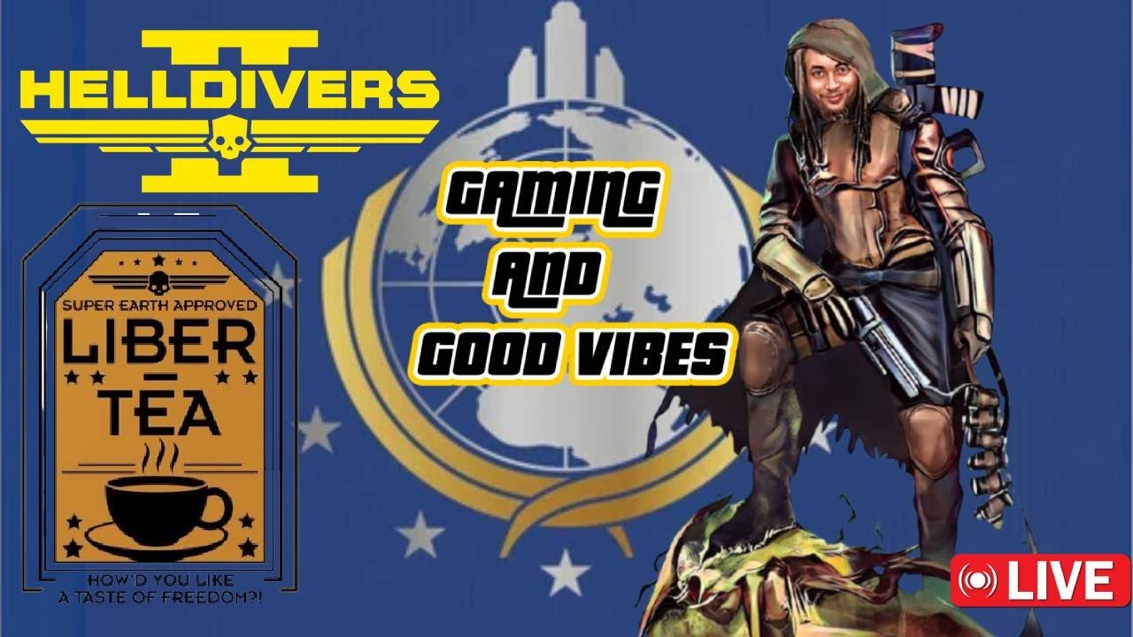 MINI CHILL STREAM. [ HELLDIVERS 2 LIVE ] #haloinfinite #goodvibes - YouTube