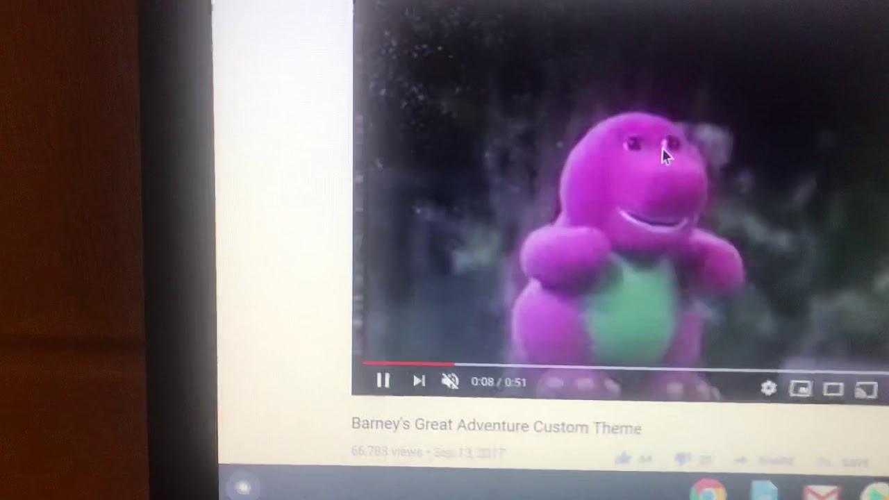 Barney great adventure custom - YouTube
