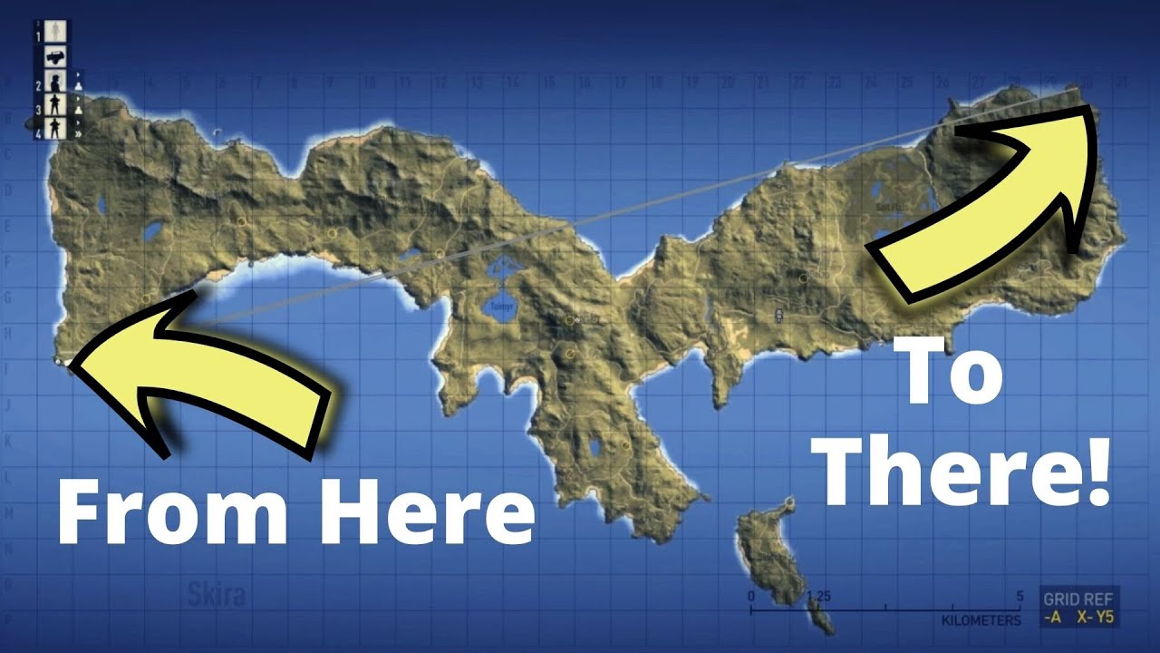 HOW BIG IS THE MAP in Operation Flashpoint: Dragon Rising? Walk Across ...