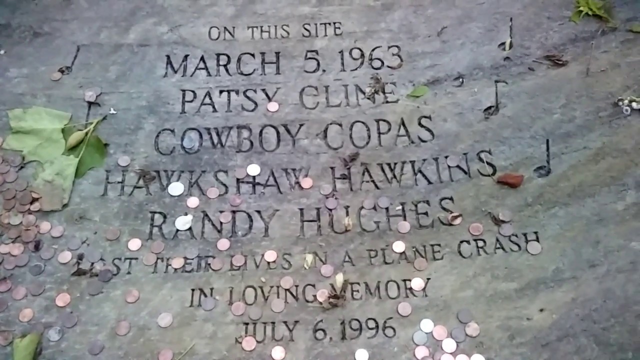 Patsy Cline Plane Crash Site - YouTube