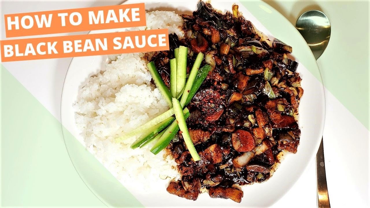 Simple steps to cook - Black Bean Sauce & Rice (짜장밥 - Jja Jang Bap ...