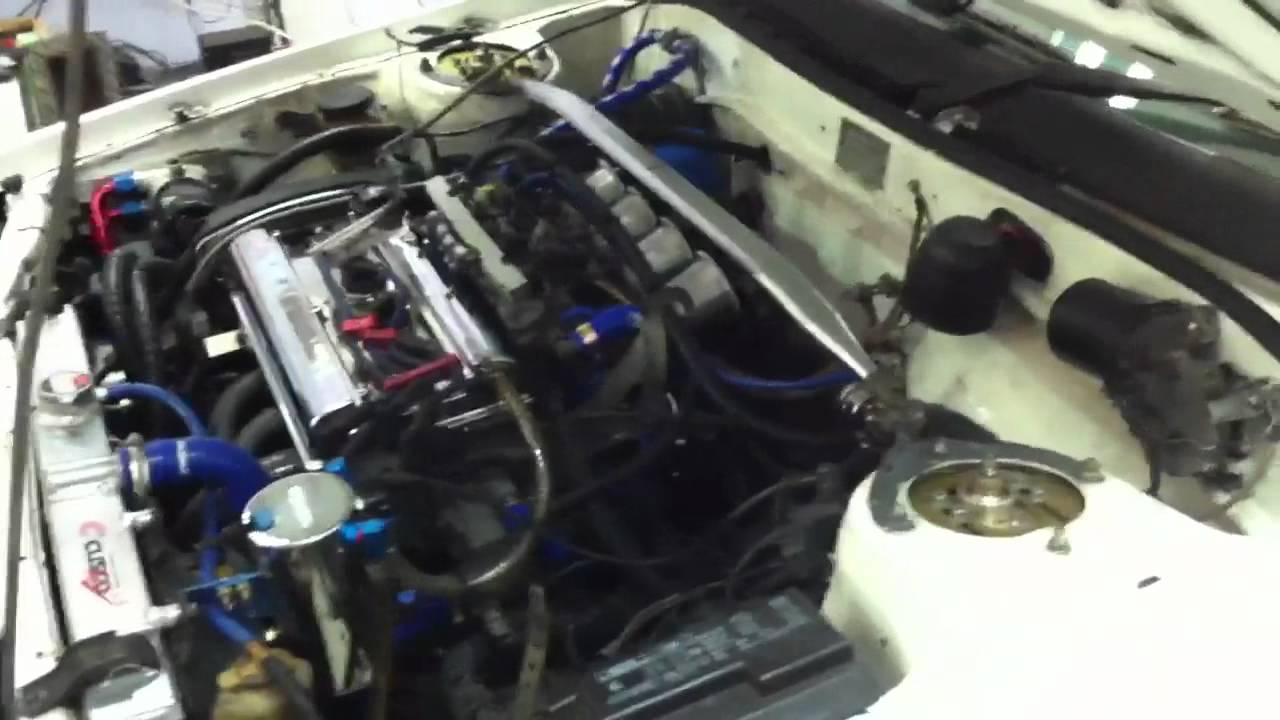 4AGE 20v Blacktop Dyno testing with Tom's Velocity Stacks Sound Check ...