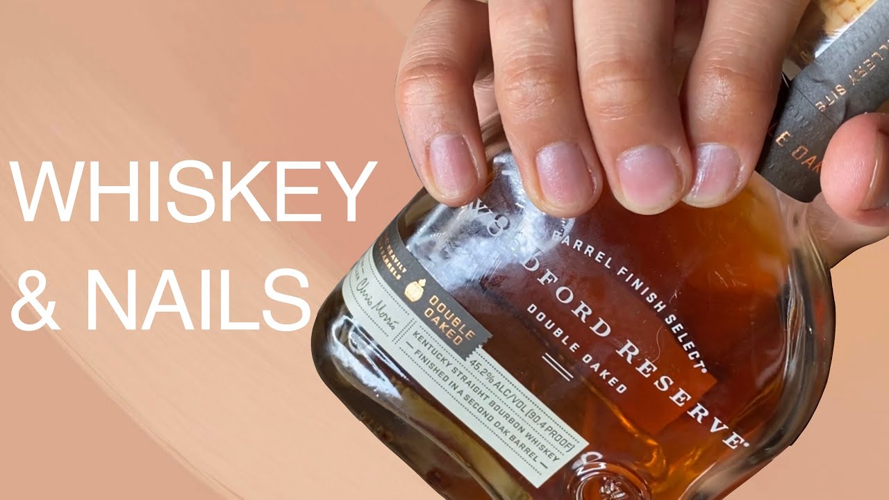 Whiskey & Nails | 🥃 Removing Gel Polish at Home - YouTube