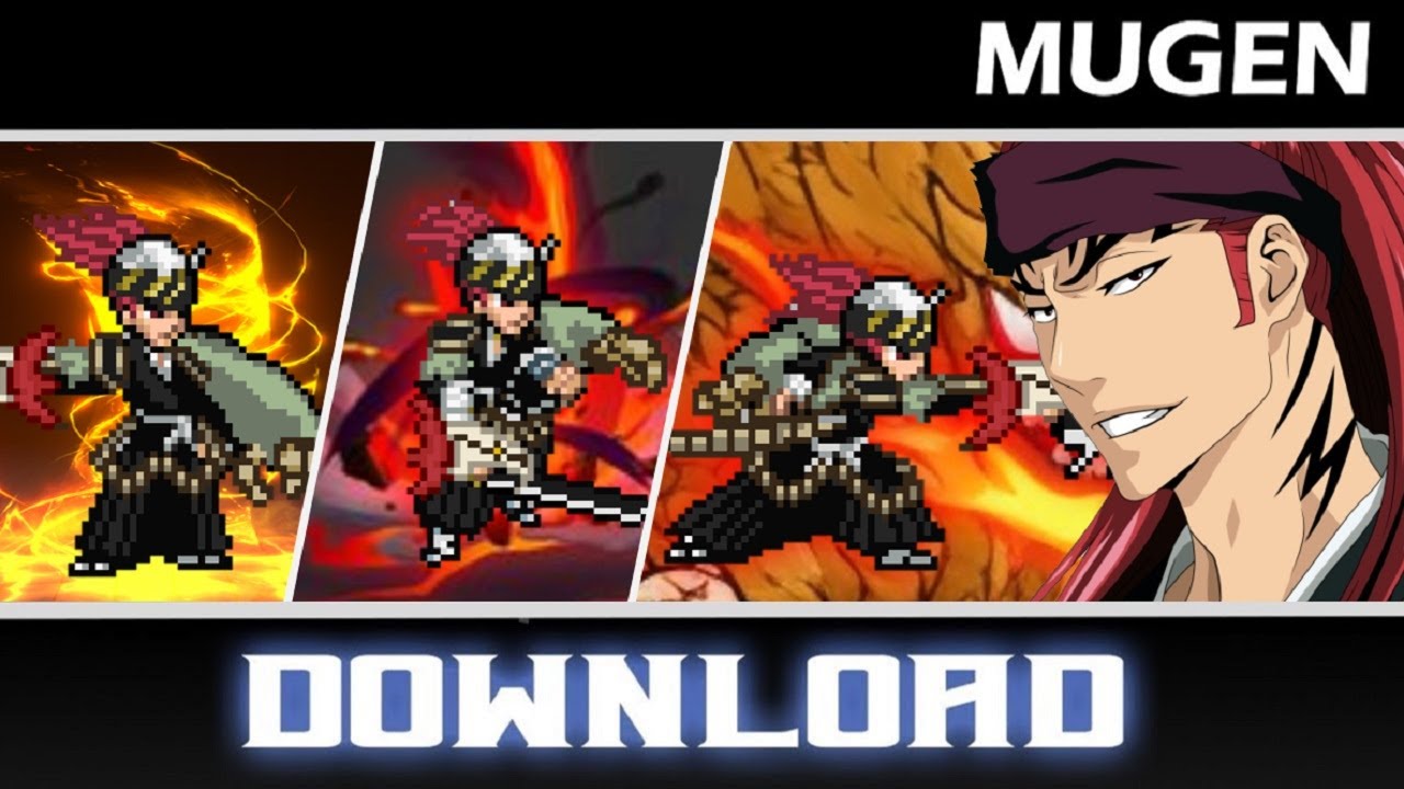 Renji (TYBW ) JUS By SoulFire - MUGEN JUS CHAR - YouTube