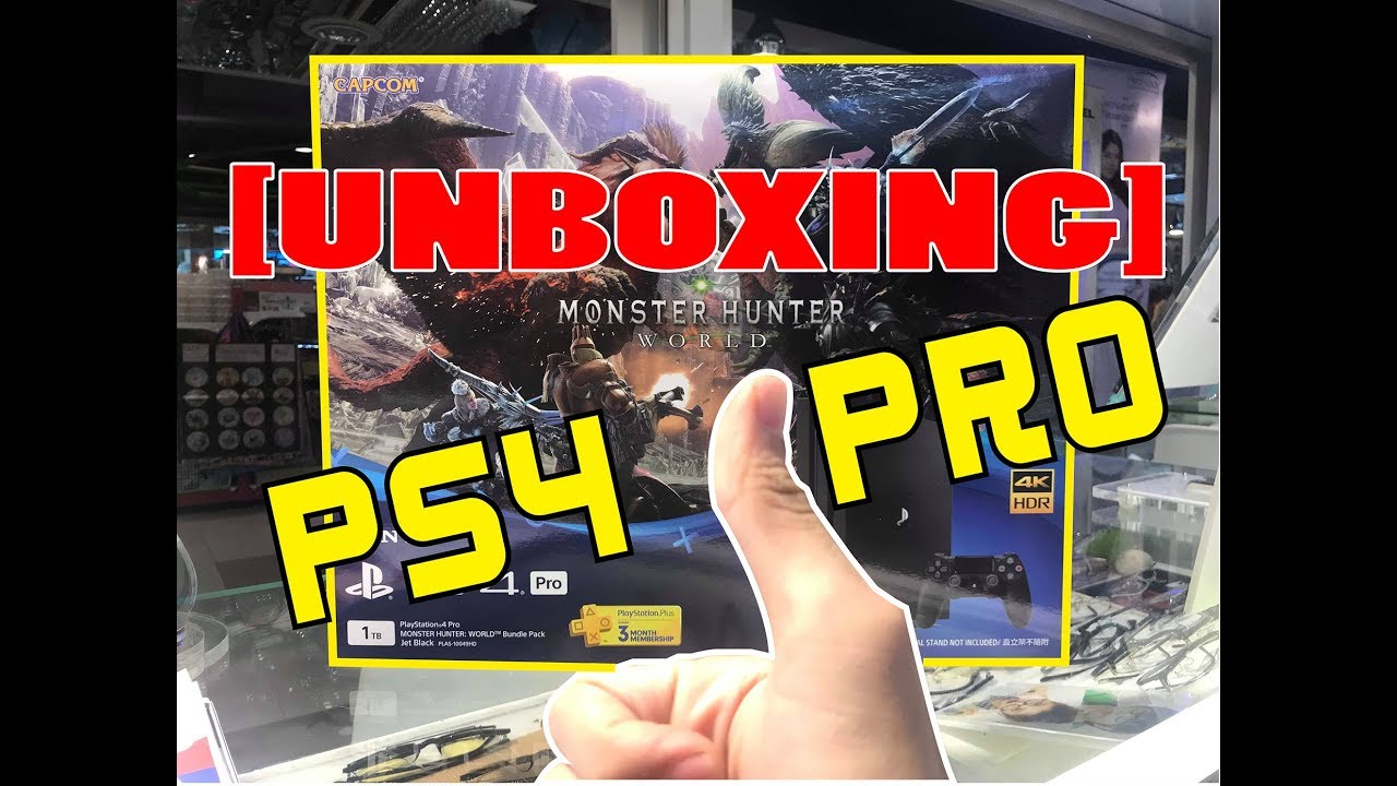 [EP.5] โอ้โห้!! รีวิว PS4 PRO ชุด Bundle Monster Hunter World - YouTube