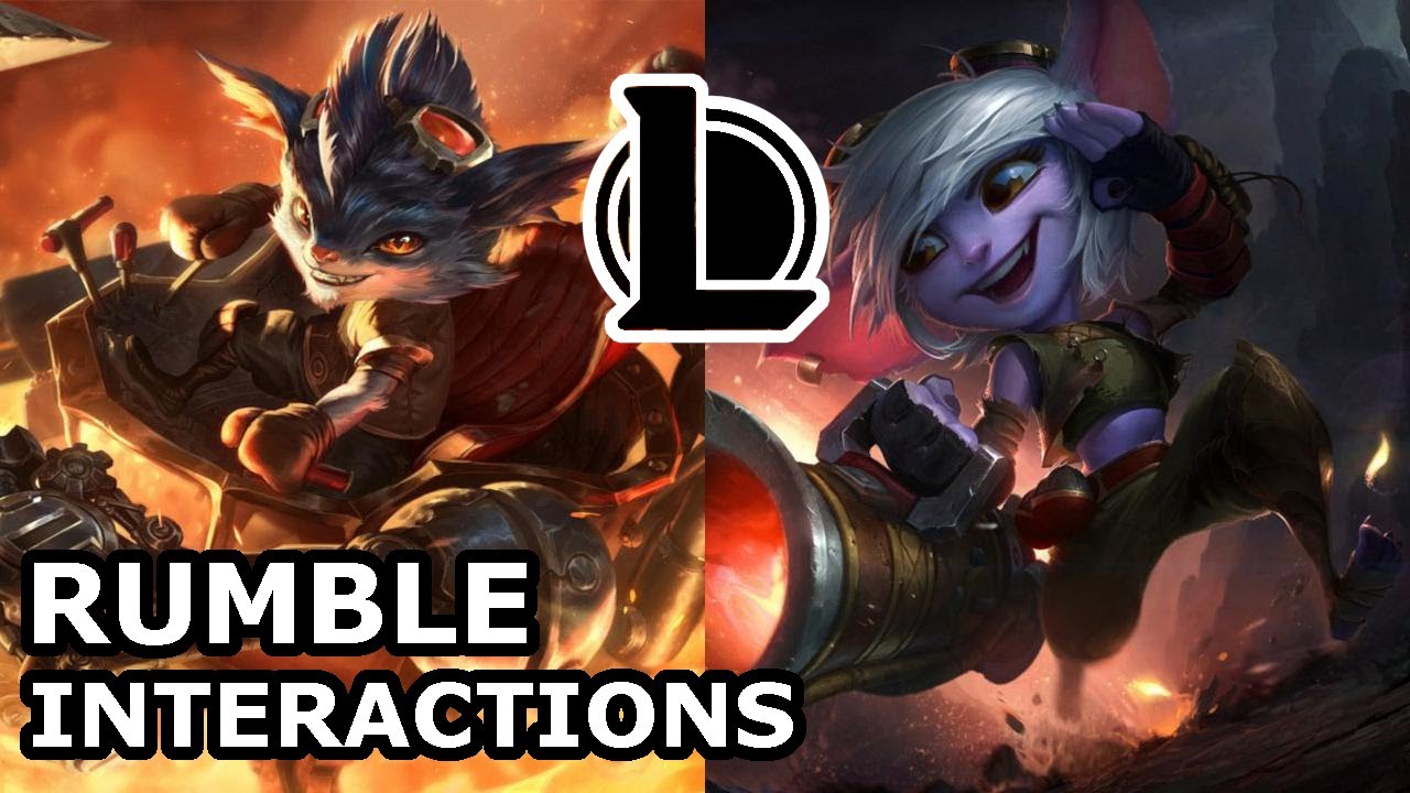 Rumble Interactions with Other Champions | YORDLES YORDLING | League of ...