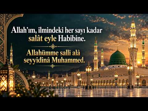 Bugünün Salavatı 🤲 66 Defa Salavat-ı Şerife #Salavat #Zikir #Dua