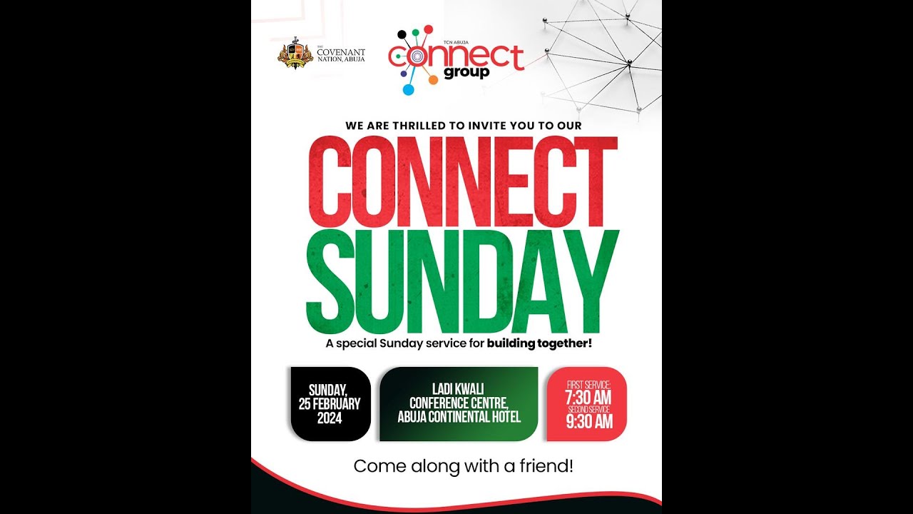 CONNECT SUNDAY || 25TH FEBRUARY 2024 || SECOND SERVICE - YouTube