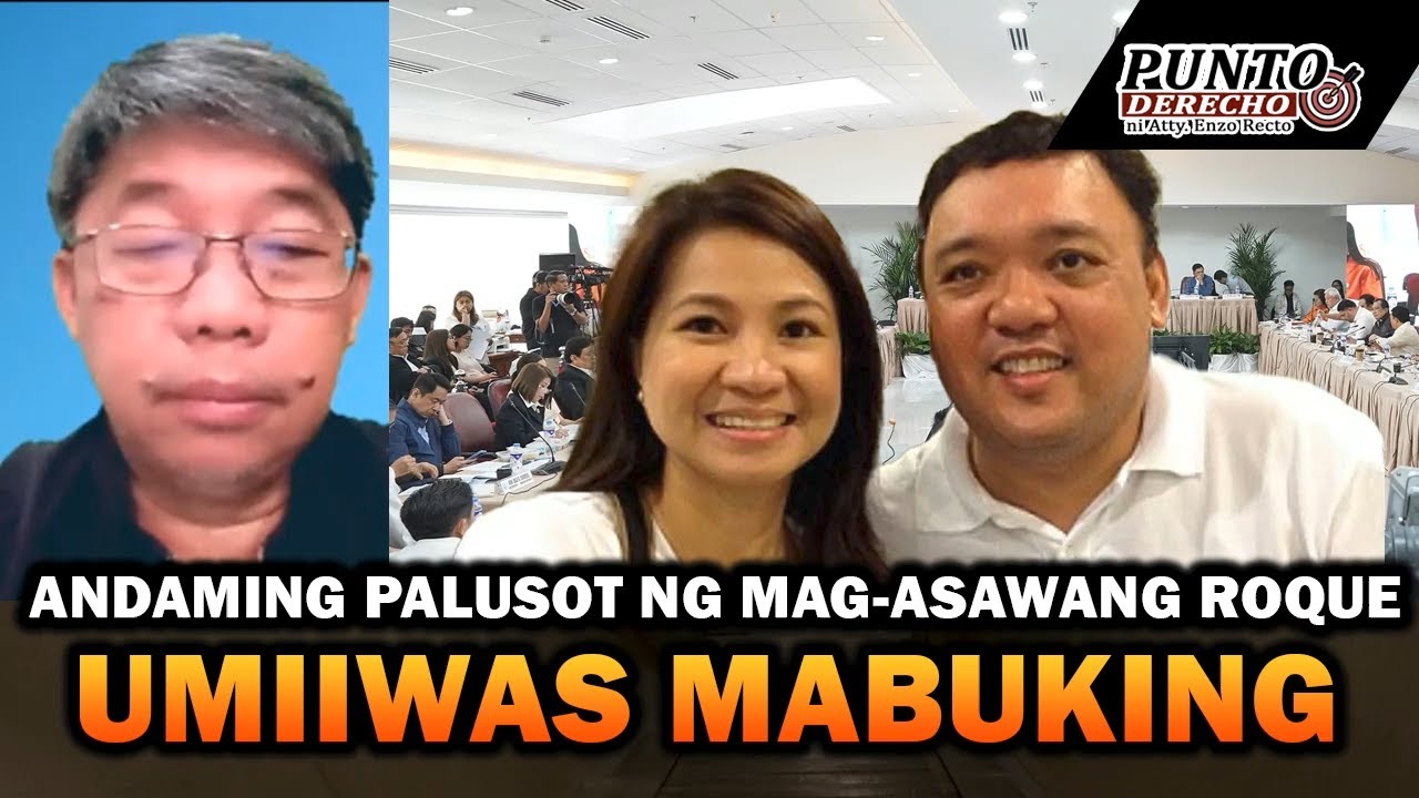 ANDAMING PALUSOT NG MAG-ASAWANG ROQUE UMIIWAS MABUKING - YouTube