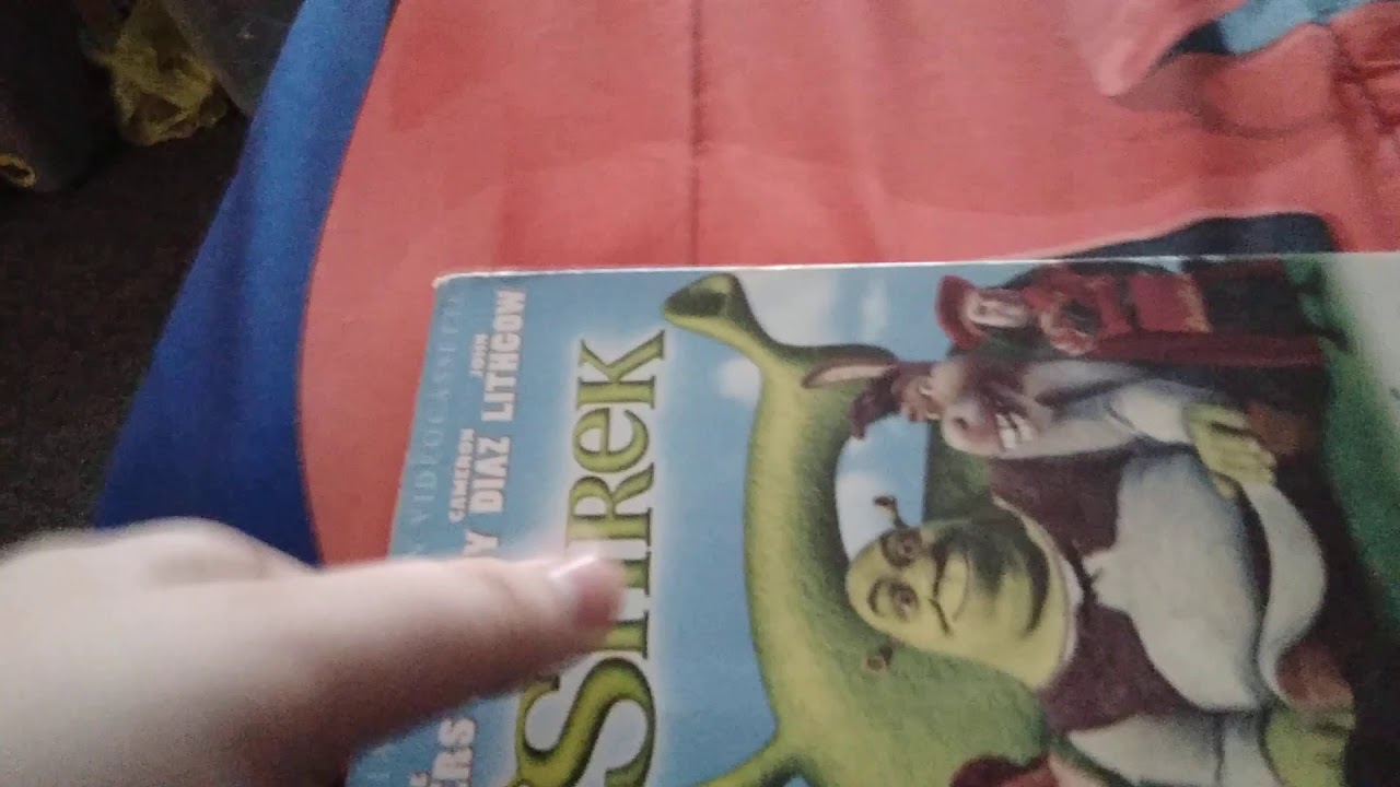 Shrek 2001 VHS - YouTube