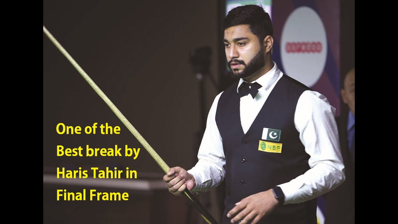 One of the Best break by Haris Tahir in Final Frame ! Must Watch - YouTube