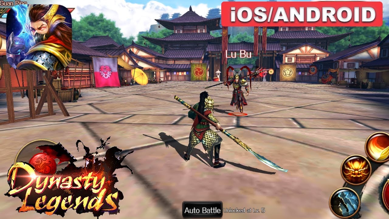 DYNASTY LEGENDS - ANDROID / iOS GAMEPLAY - YouTube