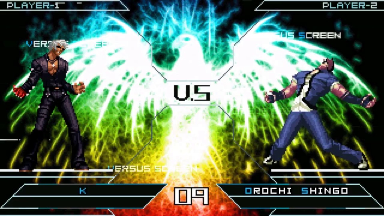 [KOF Mugen] K VS Orochi Shingo - YouTube