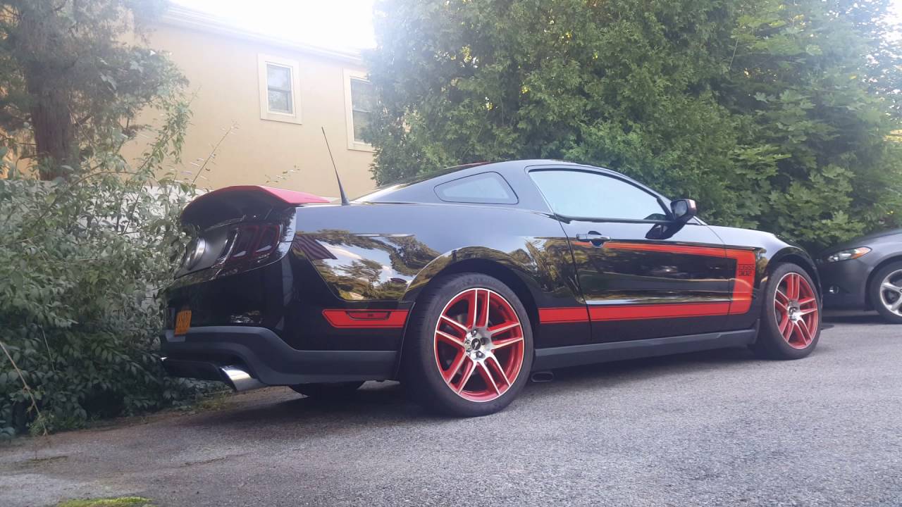 2012 Boss 302 Laguna Seca idle JPC Racing cams - YouTube