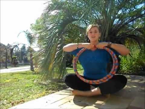 Hula Hooping Tutorial - How to put a collapsed hoop together. - YouTube