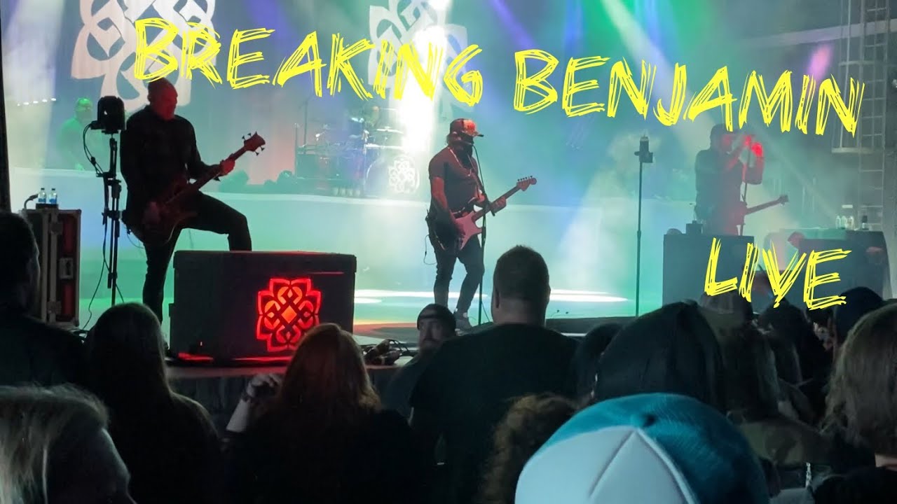Breaking Benjamin “Follow” Live (5-3-23) First Bank Amphitheater in ...