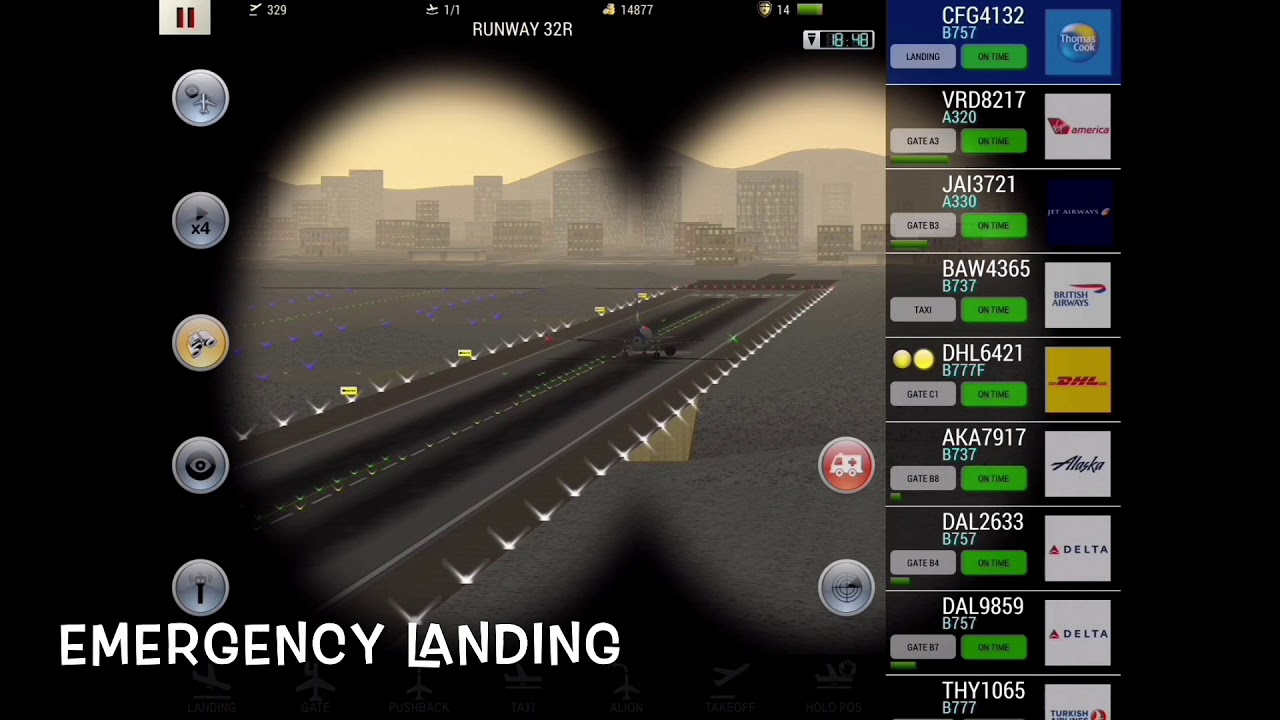 UATC emergency landing - YouTube