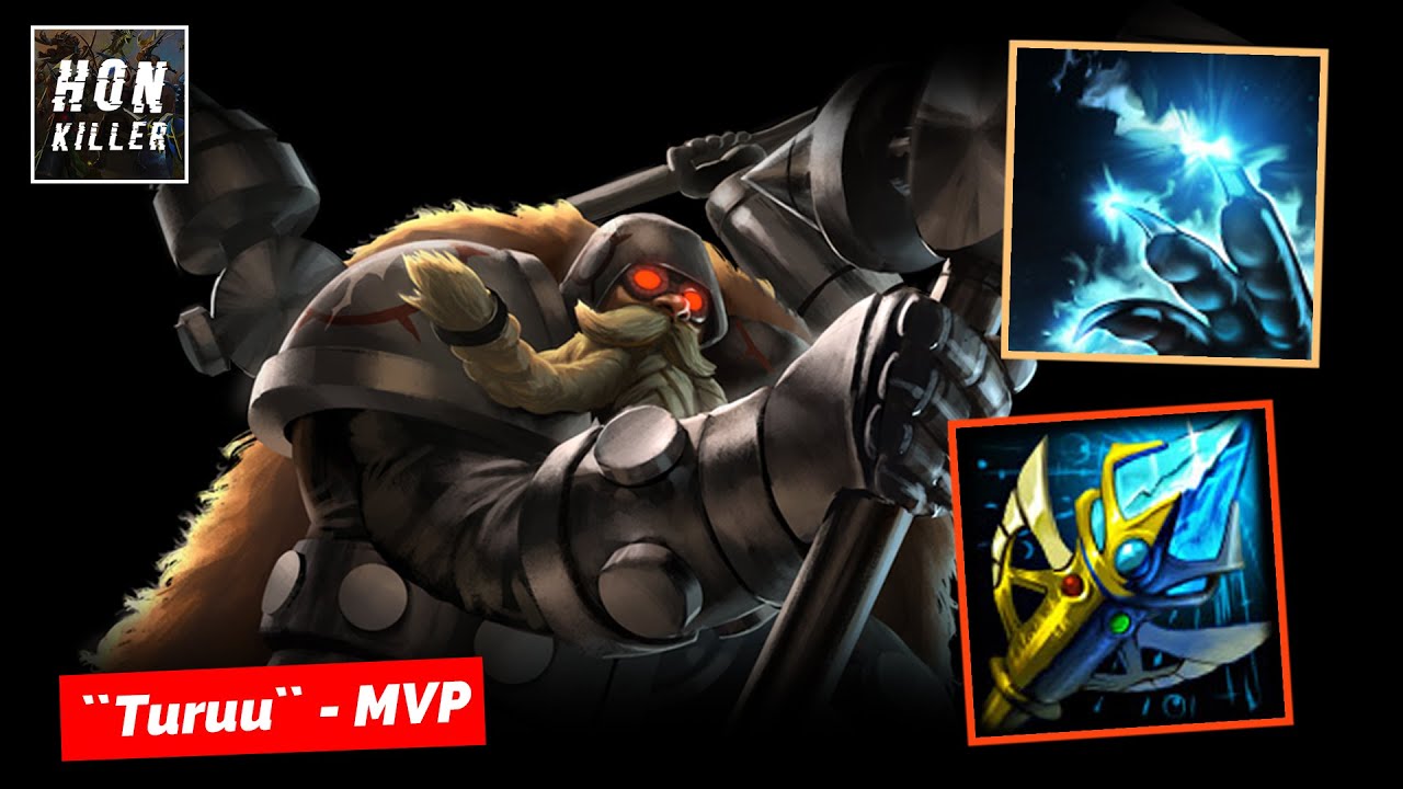 HoN Blacksmith STAFF OF THE MASTER with THUNDERCLAW - MVP - YouTube