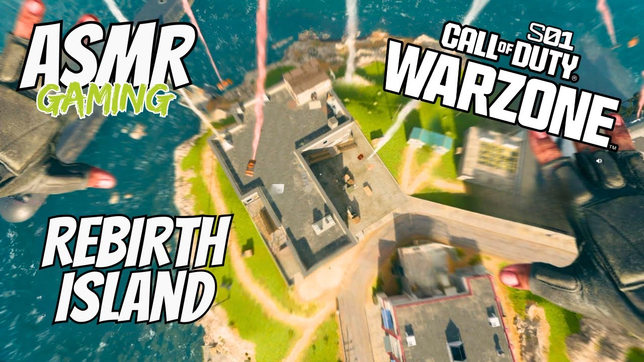 ASMR Gaming 😴 COD Warzone Resurgence Rebirth Island Gameplay 💤 Relaxing ...