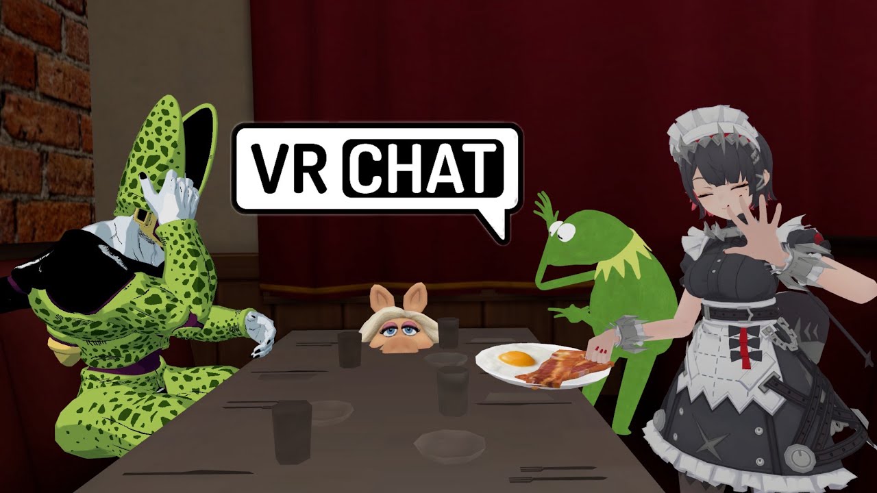 Cell Buys Kermit Dinner VRChat - YouTube