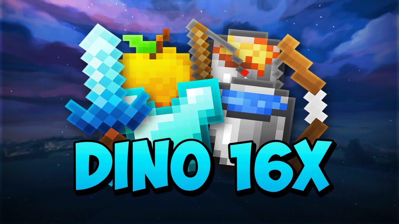 Dino [16] Minecraft PvP Texture Pack (Java And MCPE) By Phried - YouTube