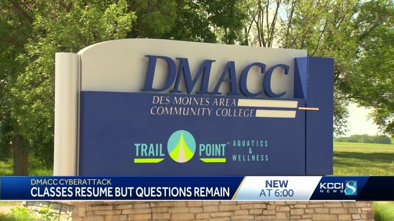 DMACC resumes in-person classes, but students can't access school's ...