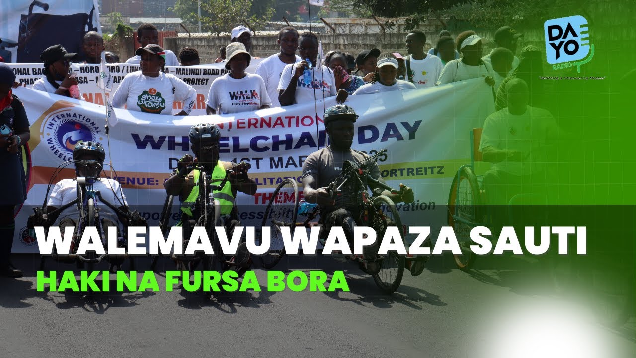 WALEMAVU WAPAZA SAUTI: HAKI NA FURSA BORA - YouTube