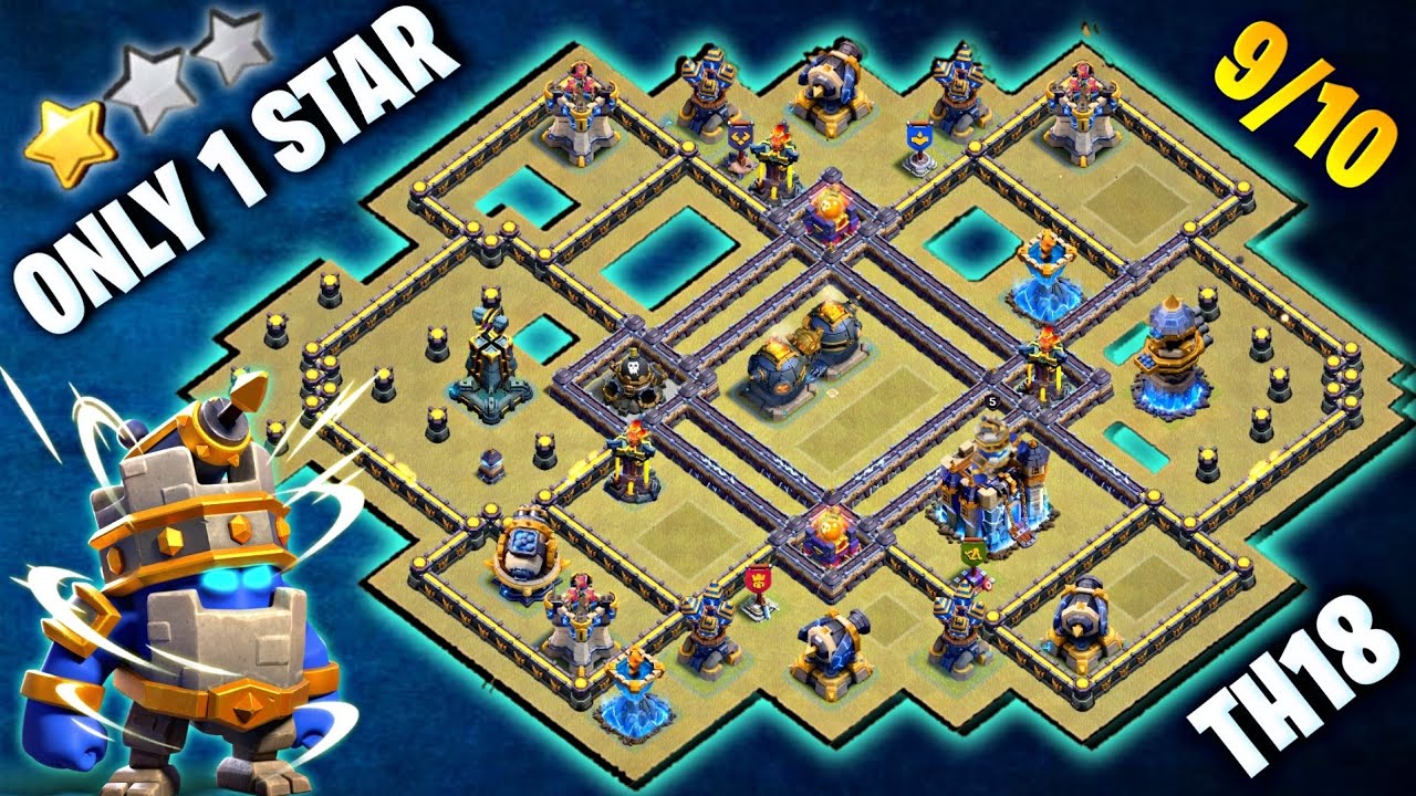 TH18 ! WAR & LEGEND LEAGUE BASE LINK | TH18 NEW WAR BASE LAYOUT | TH18 NEW BASE WITH LINK - YouTube