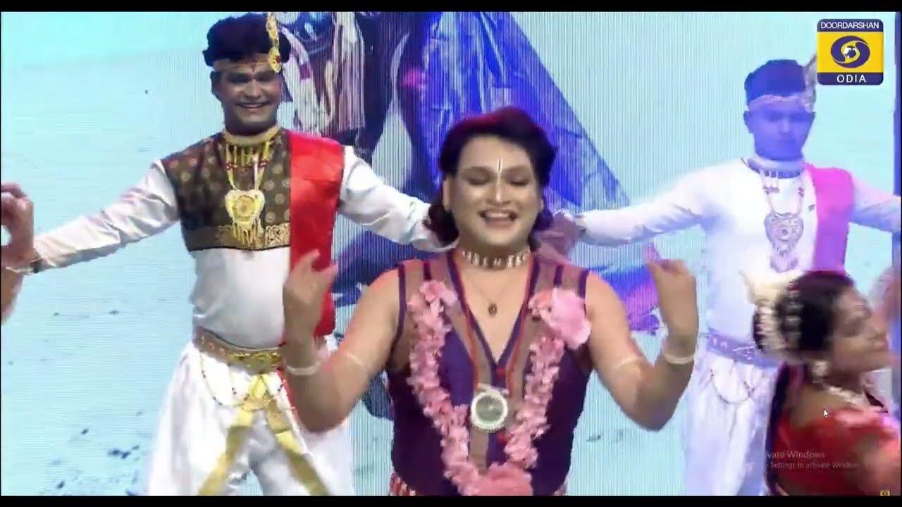 Saswat Joshi & team Lasyakala performance in Satyam Shivam Sundaram - Doordarshan Foundation Day ...