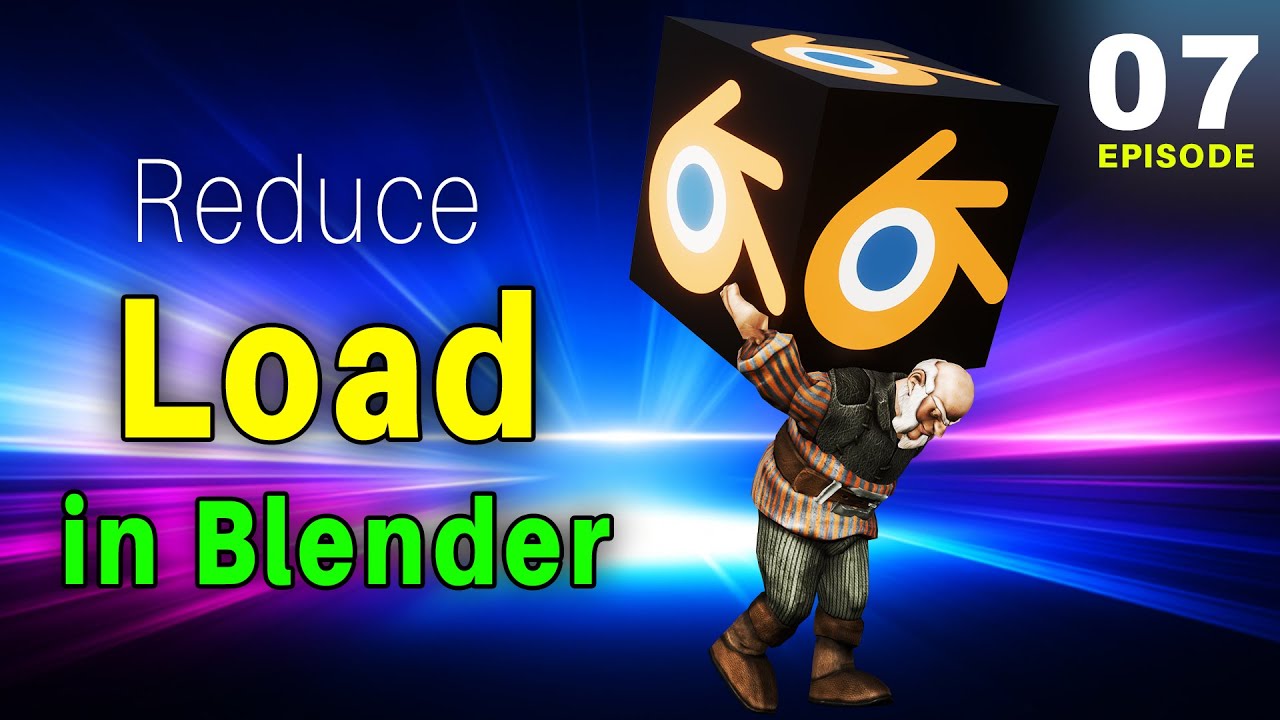 Reduce Blender Load | Fast Render Points | Blender 3D Animation - YouTube