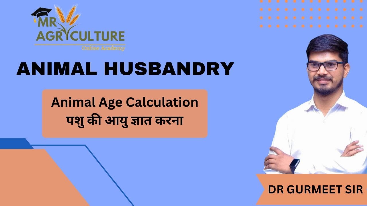 Animal Age Calculation(पशु की आयु ज्ञात करना) | Animal Husbandry ...