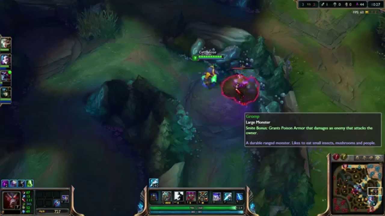League of Legends Warwick Jungle Gameplay - YouTube