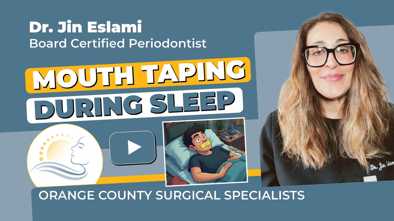Mouth Taping During Sleep - YouTube
