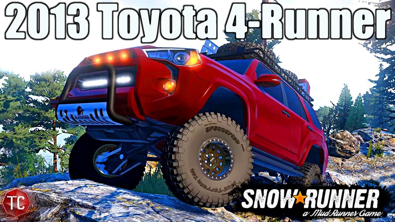 SnowRunner: REALISTIC 2013 Toyota 4-Runner - YouTube