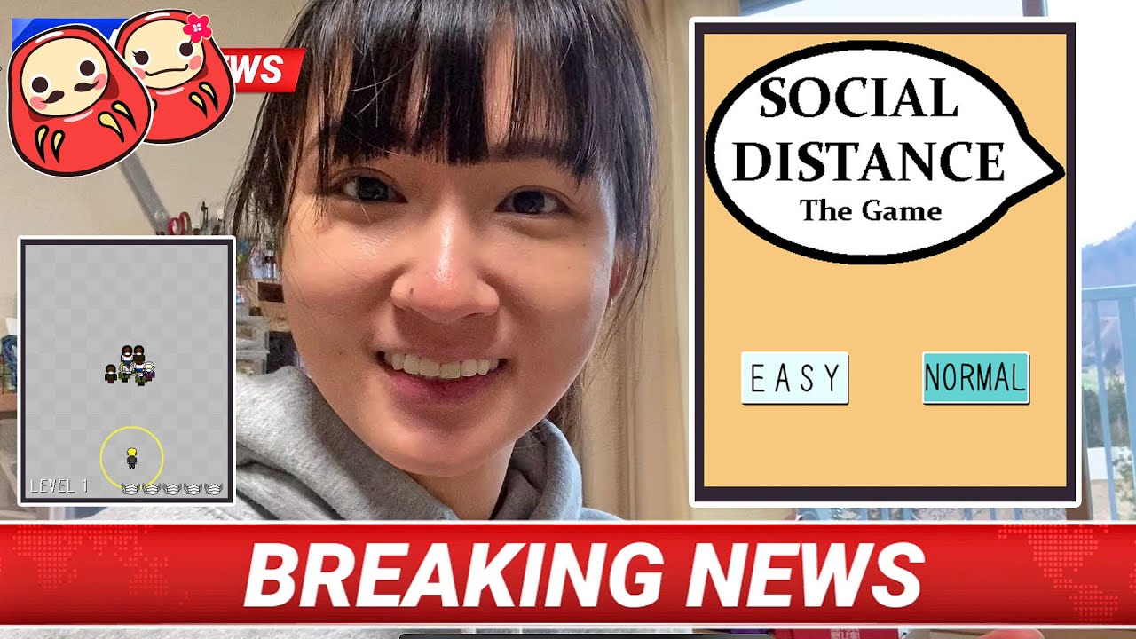 เกมฮิตในญี่ปุ่นช่วง Stay Home (Social Distance the Game) - YouTube