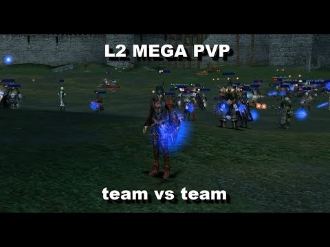 L2 MEGA PVP Team vs Team Server lotado - YouTube